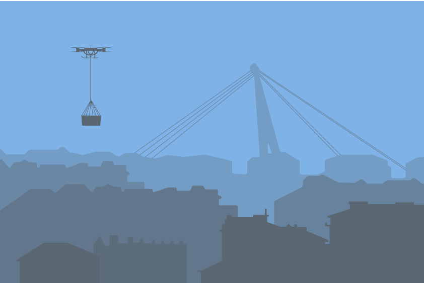 FlyingBasket - The leading cargo drone in Europe