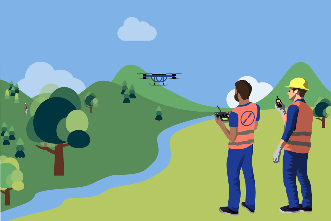 FlyingBasket - The leading cargo drone in Europe