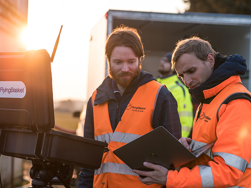 FlyingBasket - The leading cargo drone in Europe